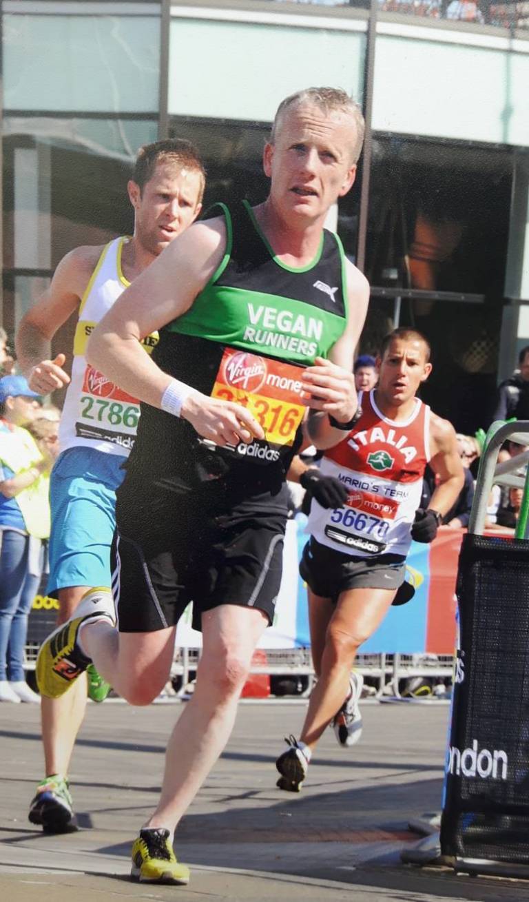 Simon, long distance vegan runner. | Freshfields Animal Rescue